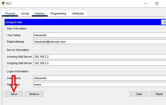 How To Configure Email Server In Cisco Packet Tracer Netizzan