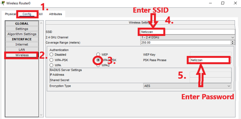 How To Configure Wireless Router In Cisco Packet Tracer Netizzan 