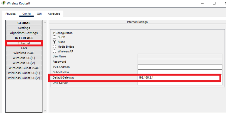 How to Connect Router to Wireless Router in Cisco Packet Tracer - Netizzan
